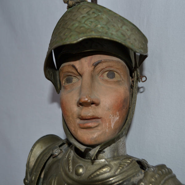 Portuguese Fighting Knight Puppet | Langford Gallery