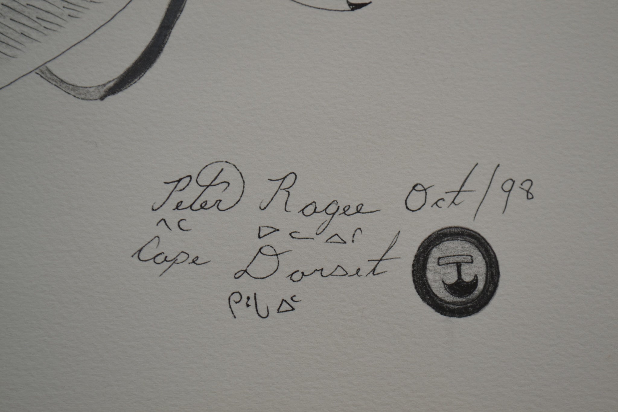 Hunter Harpoons Seal by Peter Ragee | Langford Gallery